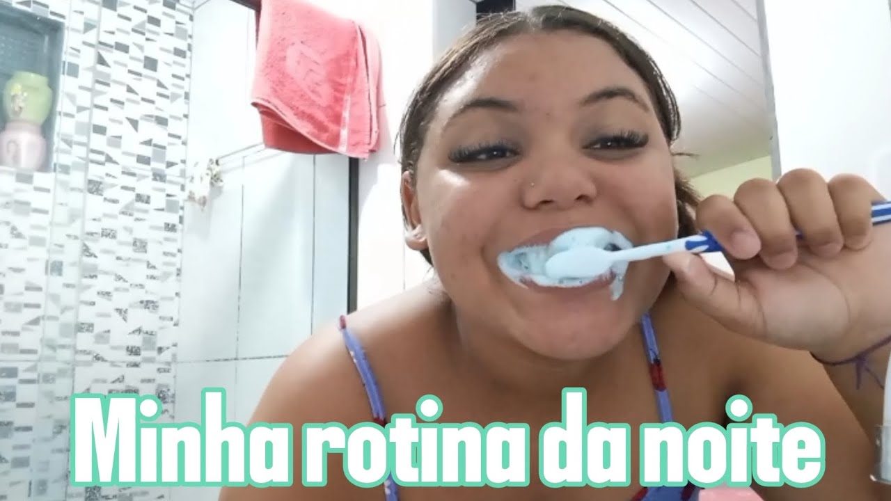 Minha rotina da noite (volteii) ️ - YouTube