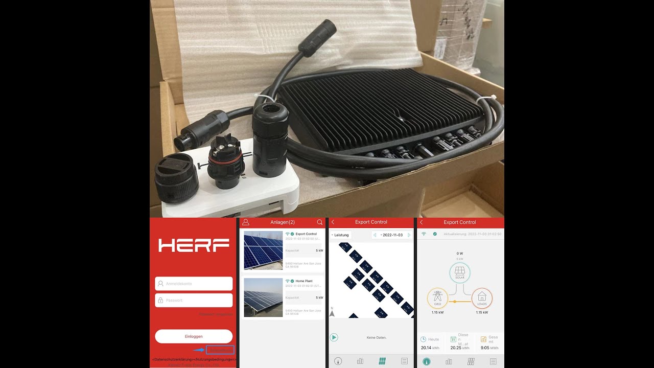 HERF micro inverter detail - YouTube