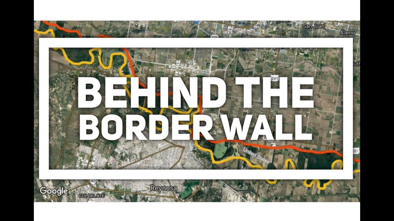 Border Wall Trapping Texan Homes on Mexican Side - YouTube