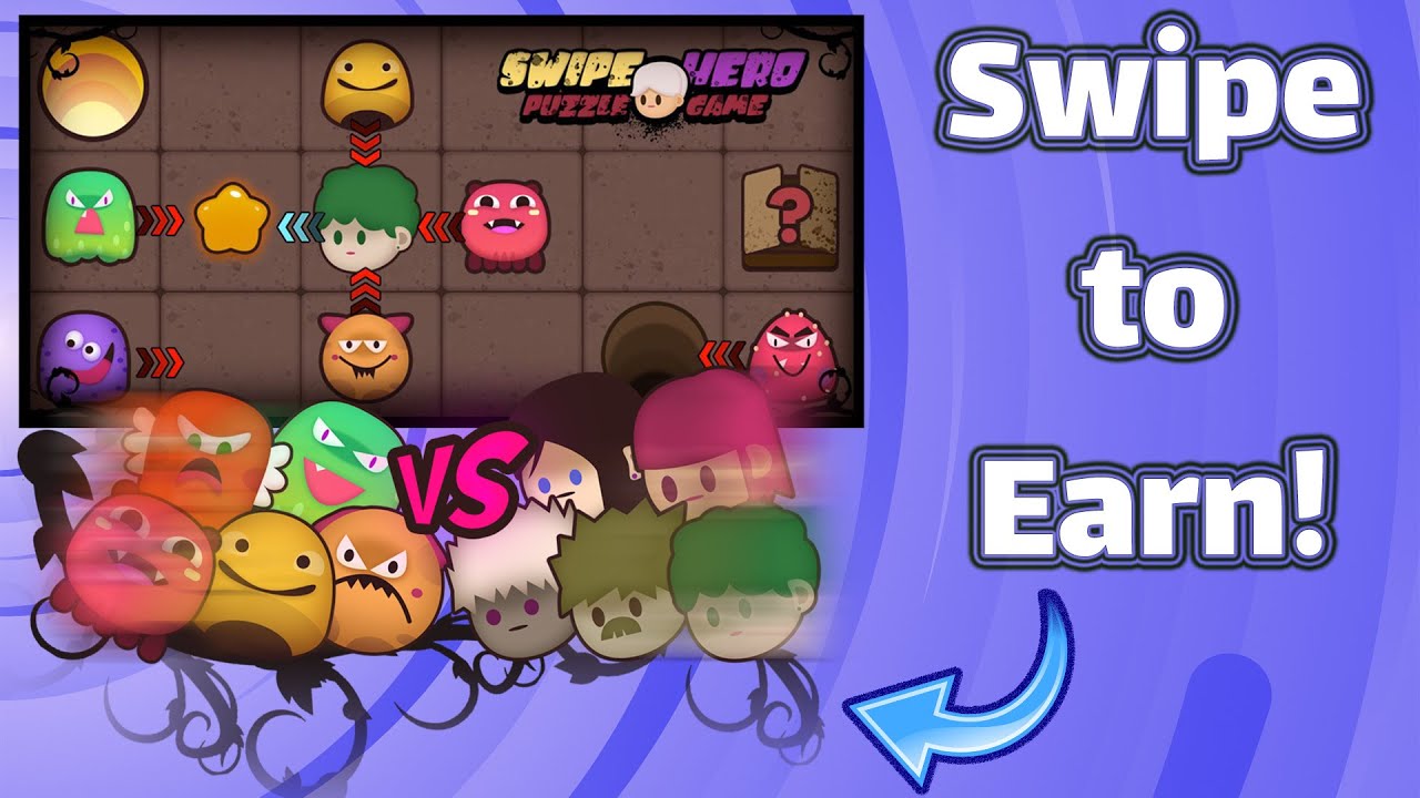Earn USD & TRX with this Free to Play to Earn Game! Swipe Hero! 🤑😍🤩💵 - YouTube