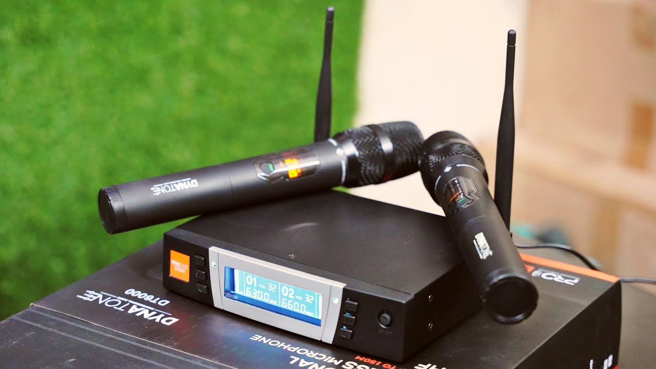 Dynatone Wireless Mic लंबी रेंज वाला।Best Quality Crodless Mic - YouTube