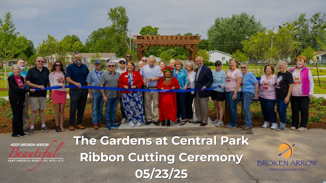 The Gardens at Central Park Ribbon Cutting Ceremony - YouTube