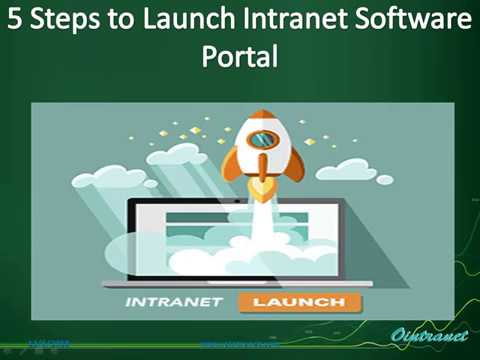 5 Steps to Launch Intranet Portal - YouTube