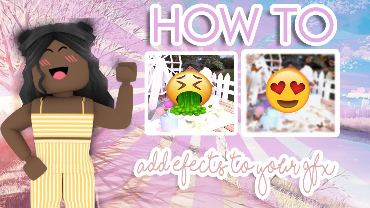 How to add EFFECTS and COLORING to your GFX! - YouTube