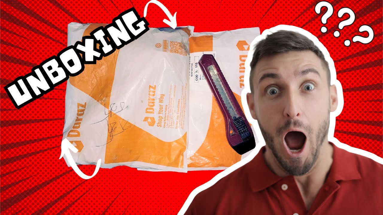 Daraz box unboxing - YouTube