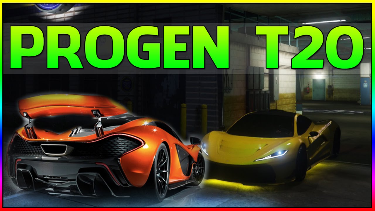 GTA 5- Progen T20 Review and Customization's ILL GOTTEN GAINS PART 2 ...