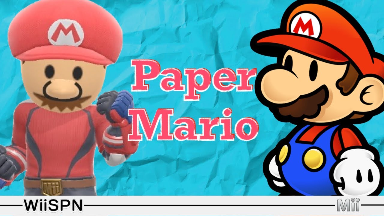 Mii Maker: Paper Mario! - YouTube