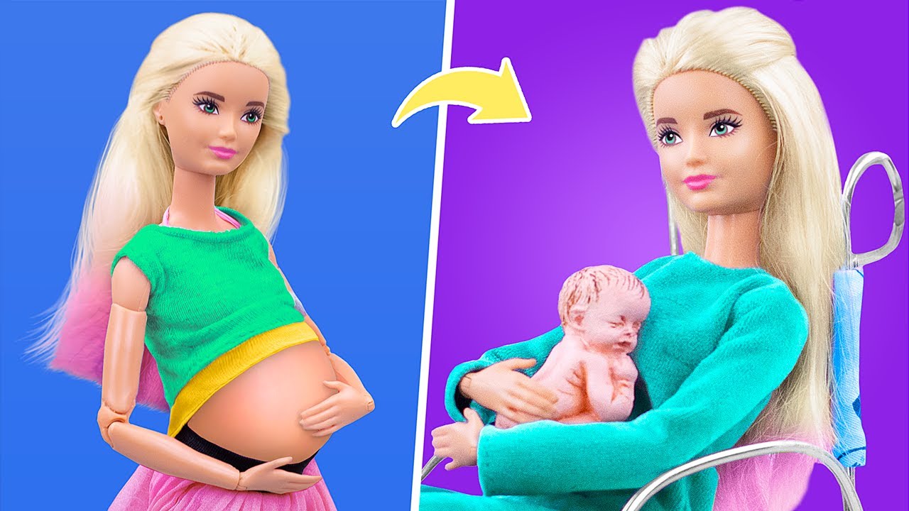 12 Barbie en LOL Surprise DIY's / Poppenziekenhuis Ideeën - YouTube