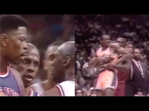 20 Minutes of Rare Old School NBA Heated Moments Part 3 - YouTube