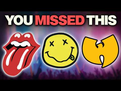 The Weird Origins of Famous Band Logos