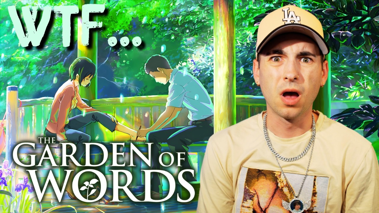 THIS MOVIE IS DISGUSTING..... - The Garden Of Words REACTION - YouTube