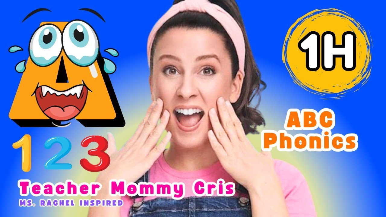 1 Hour A to Z Alphabet Learning for Kids | ABCD | Phonics | Shapes ...