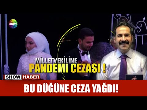 Bu düğüne ceza yağdı!