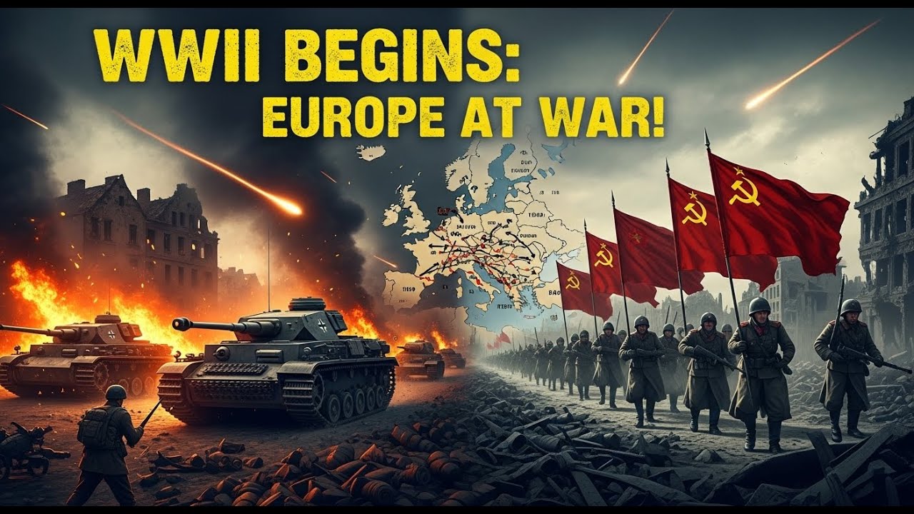 Europe at War: The First Year of WWII (1939–1940 Full Breakdown) #WWII ...