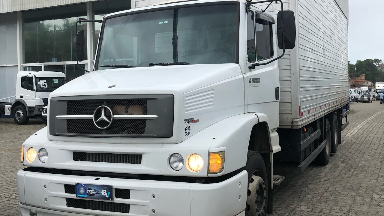 MB 1620 TRUCK 2011 BAÚ 8.20 M - MERCEDES-BENZ VENDIDA - YouTube