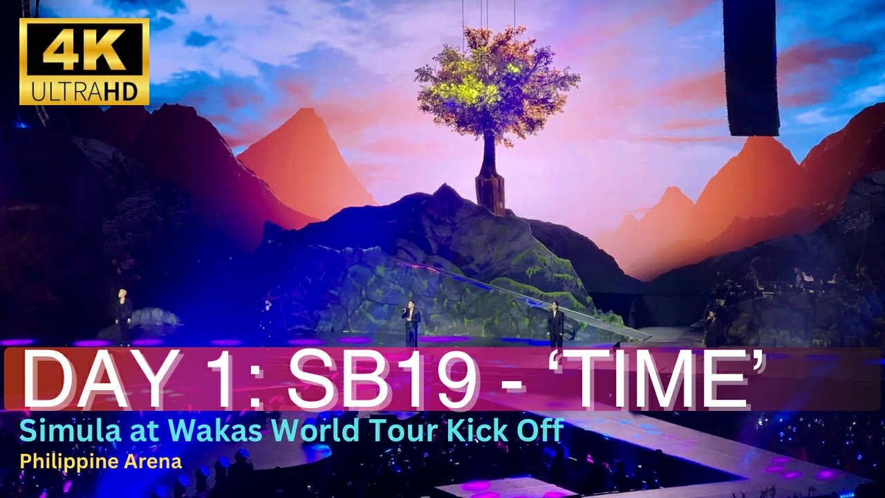 [FANCAM] DAY 1: SB19 - 'TIME' Performance at SAW World Tour Kick Off ...