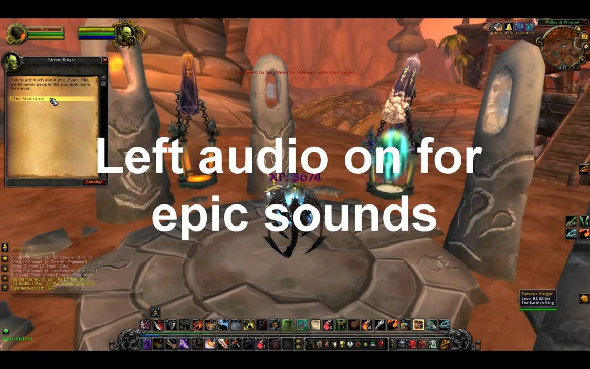 World of Warcraft: Cataclysm! Ragnaros / Maelstrom Event - YouTube