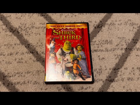 Opening to Shrek the Third 2007 DVD