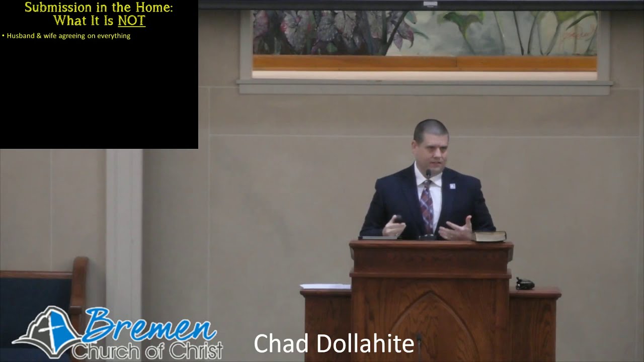 Chad Dollahite - 03/22/20 - a.m. - Submission in the Home - YouTube