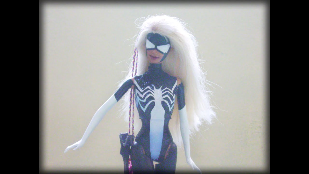 Barbie as Arachne Spider Woman Ooak repaint custom fashion doll - YouTube
