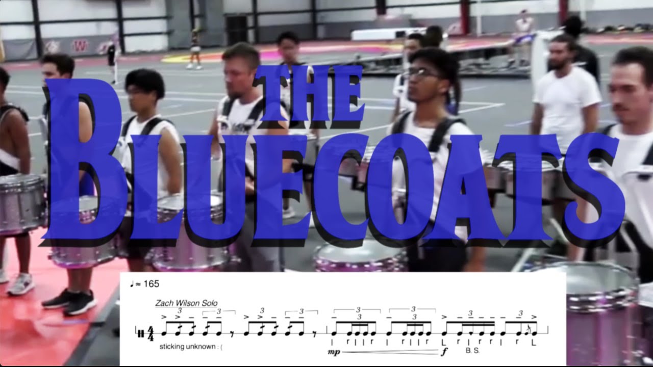 Bluecoats 2021 Snare Feature LEARN THE BEATS!? (outdated transcription ...