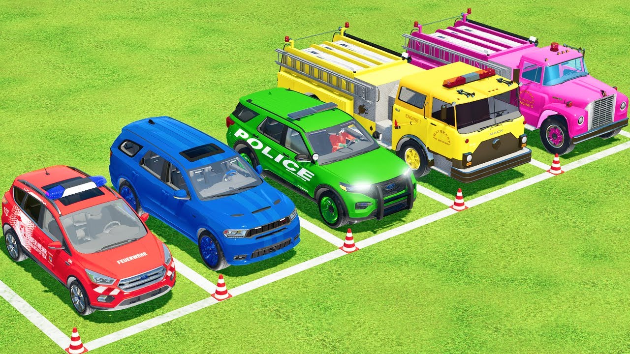 FORD KUGA, DODGE DURANGO, FORD POLICE, MACK FIRE, INTERNATIONAL FIRE ...