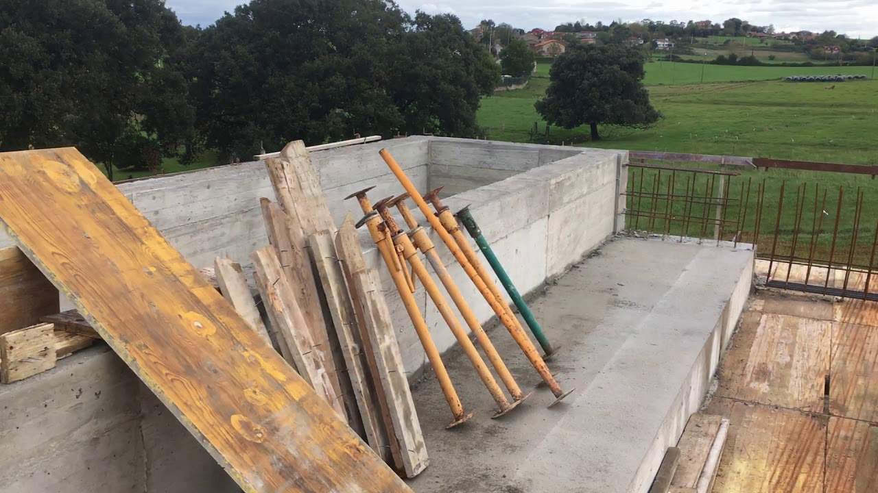 Encofrado de muro con corbatas sistema fácil y seguro - YouTube