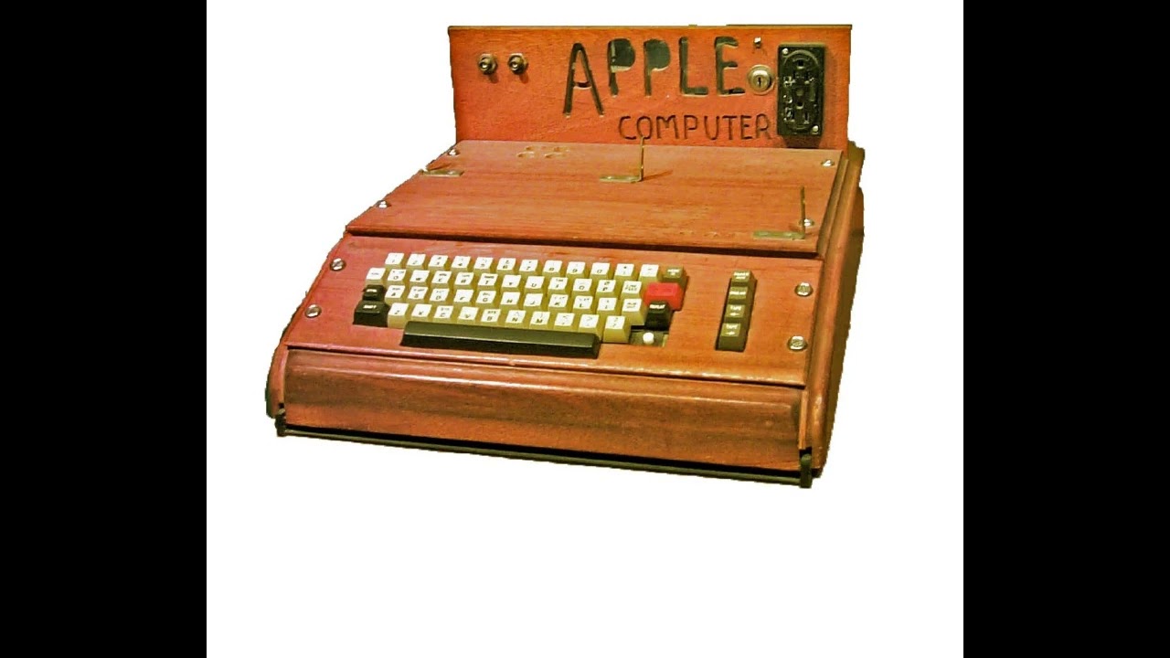 FIRST APPLE COMPUTER APRIL 11, 1976! 第一代蘋果電腦1976 - YouTube