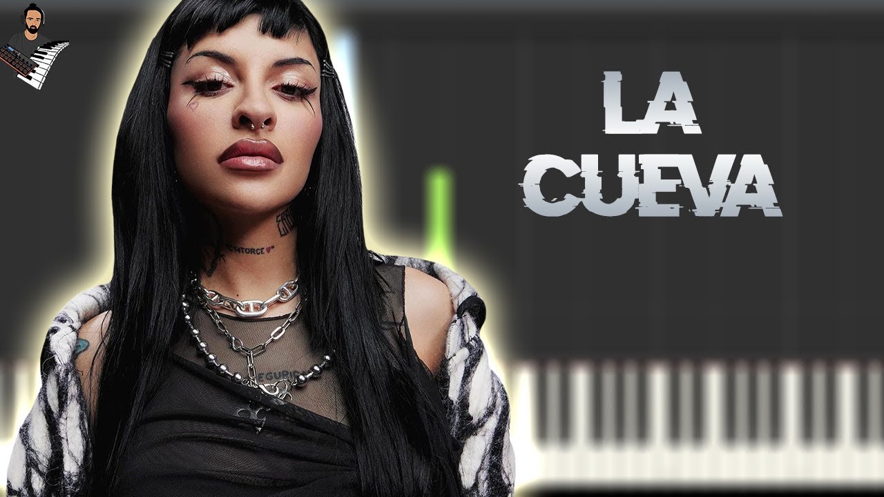 Cazzu - LA CUEVA | Instrumental Piano Tutorial / Partitura / Karaoke ...