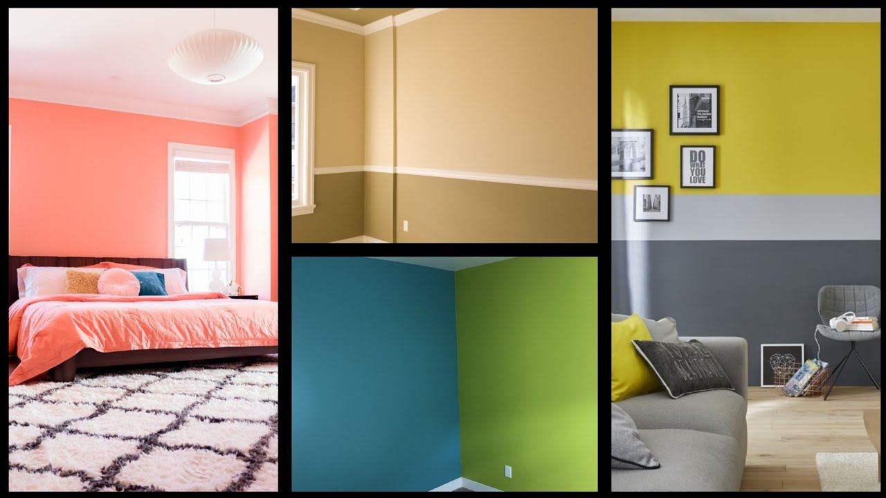 Top 200+ Light & Dark Color Combination for Walls || Room Colour Design ...