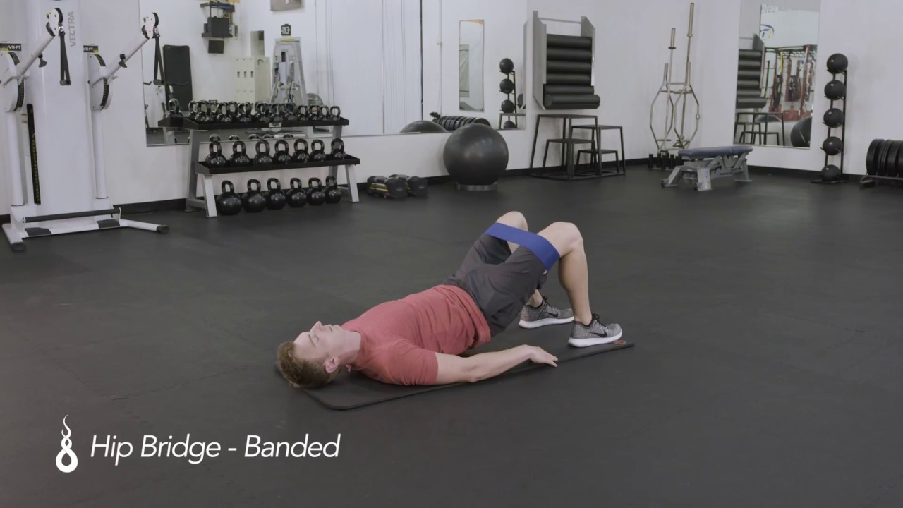 Hip Bridge - Banded - YouTube