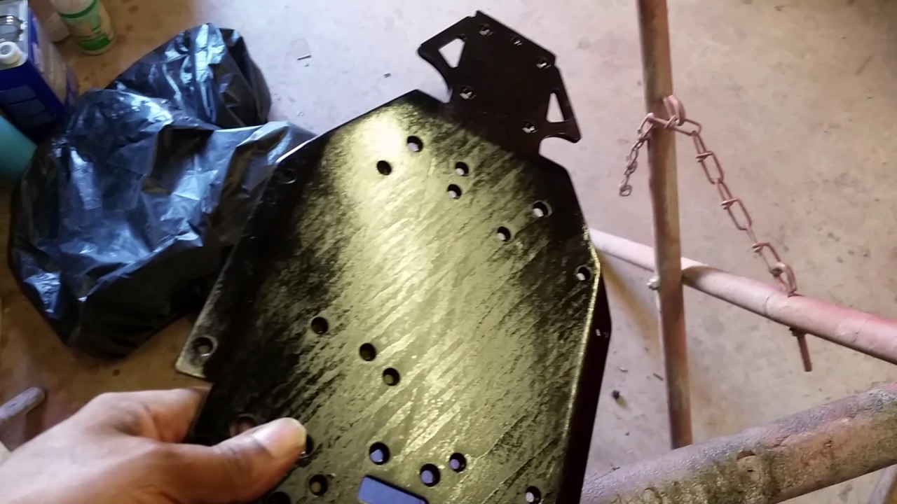 1st attempt at powder coating FAILED!!!!!!! - YouTube