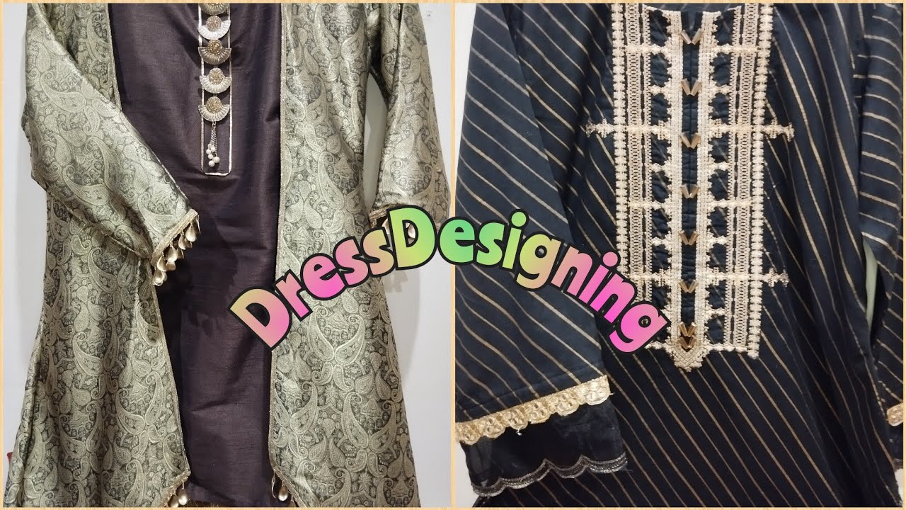 best dress designing 2024/ simple dress designing foelr girls/ lakion ...