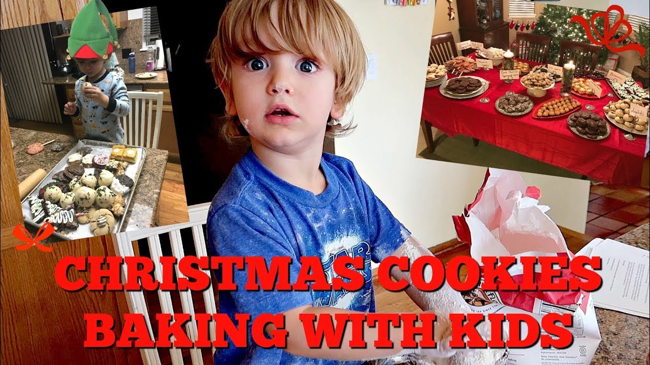 COOKING WITH KIDS - HOLIDAY BAKING - TEACHING THEM YOUNG - YouTube