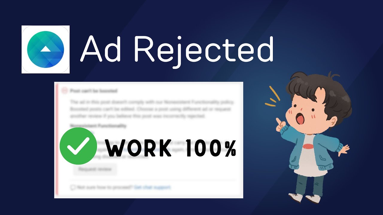 ដំណោះស្រាយ Facebook Ad rejected | Worked 100% - YouTube