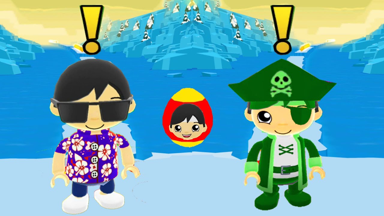 TAG WITH RYAN GREEN HAWAIIAN RYAN VS RAINBOW PIRATE RYAN VERSUS ...