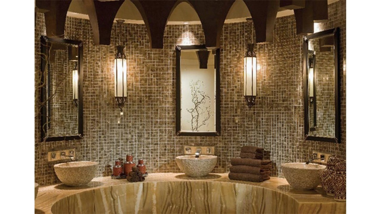 Spa bathroom decorating ideas - YouTube