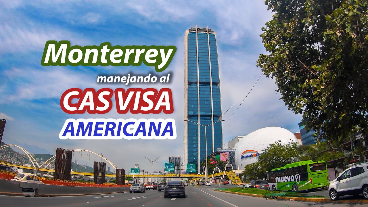 Como llegar al CAS VISA Monterrey - Av. Constitucion #drive - YouTube