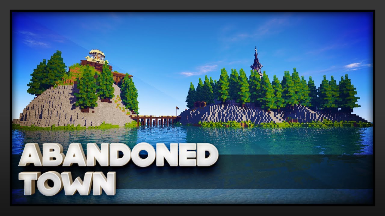 Minecraft - Abandoned Town - YouTube