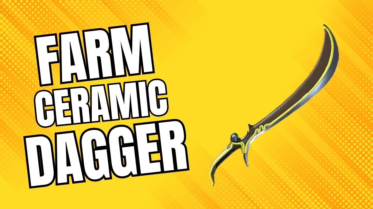 How to get Ceramic Dagger in Warframe - YouTube