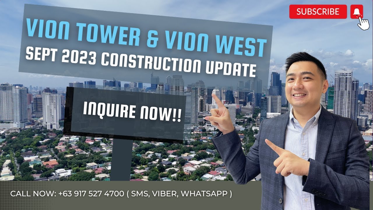 Vion Tower Sept 2023 construction update - YouTube