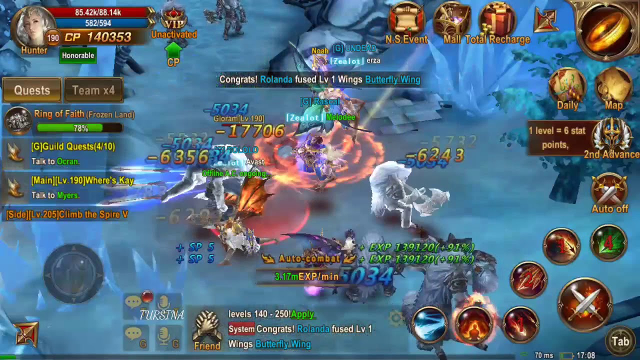 War of Rings Gameplay Android Best - YouTube