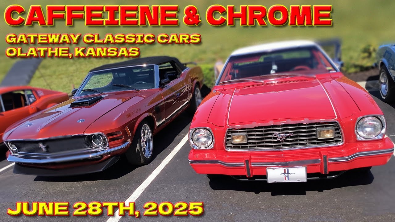 Gateway Classics "Caffeine & Chrome" Car Meet - June 28th, 2025 - YouTube
