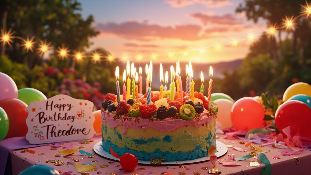 Happy Birthday Theodore Song | Best birthday song for Theodore ...