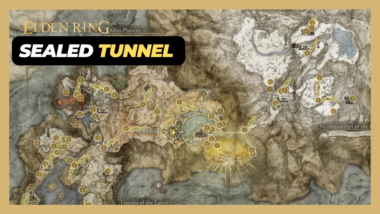 How To Get To The Sealed Tunnel In Elden Ring Youtube
