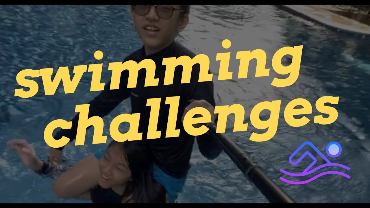 Swimming challenges #1 [edited version] - YouTube