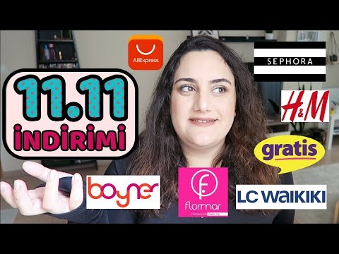 DEV 11.11 İNDİRİMLERİ NASILDI, NELER ALDIM? 💸 (H&M, Sephora, Boyner, Trendyol vb.)