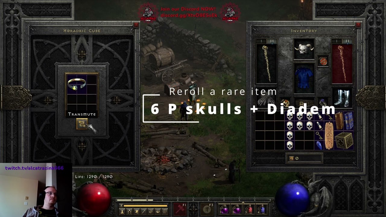 Alcatraz D2R #craft and #tips #d2r - YouTube