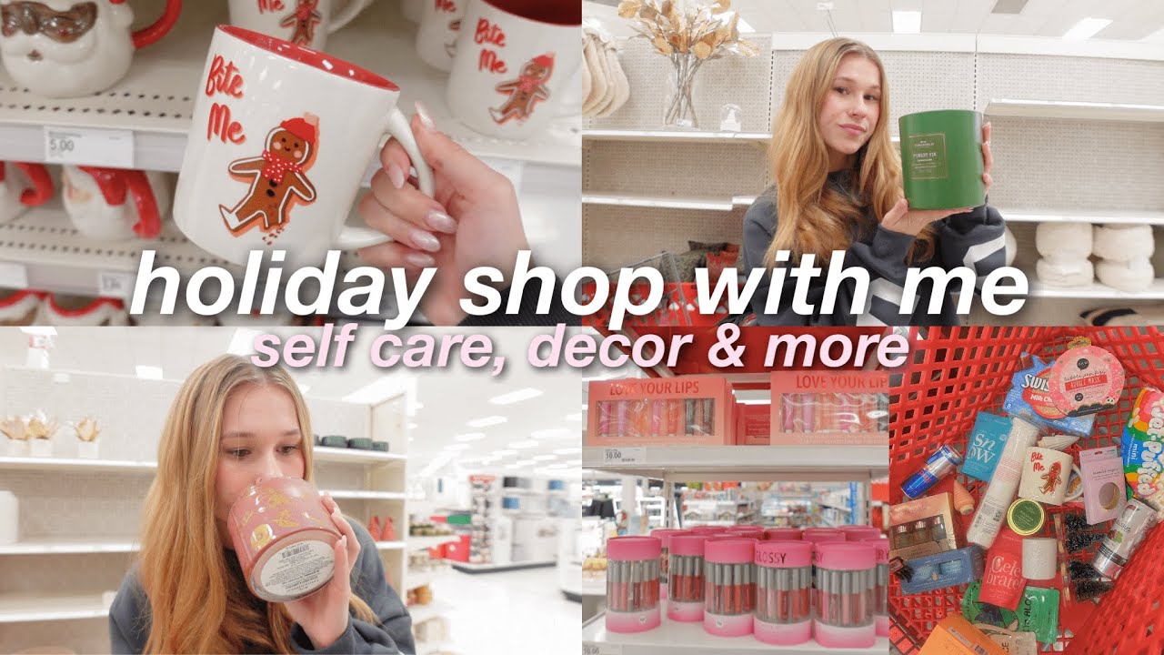 HOLIDAY SHOPPING 2023 AT TARGET | self care, christmas decor & more ...