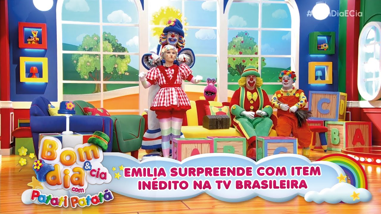 Emilia leva item nunca visto para o palco do Bom Dia | Bom Dia & Cia ...